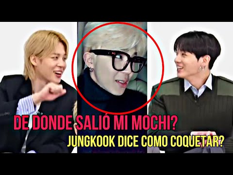 JIKOOK-JUNGKOOK ADMITE CÓMO COQUETEA 😳LA VEZ QUE JUNGKOOK LE DIJO MI MOCHI❤️🫠