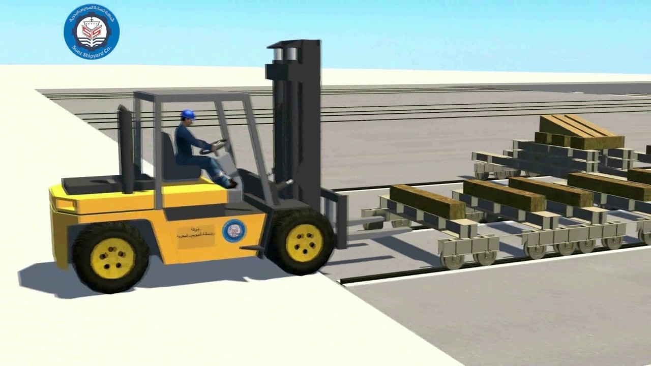 Suez Shipyard's Syncrolift - YouTube