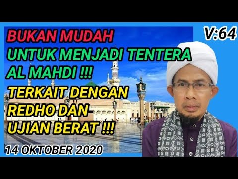 Bukan Mudah Untuk Menjadi Tentera Al Mahdi | Ustaz Ahmad Bakhtiar - YouTube