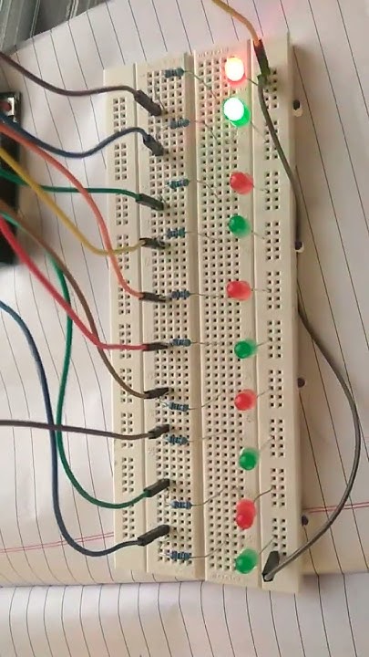 LED blinking in pattern using Arduino - YouTube
