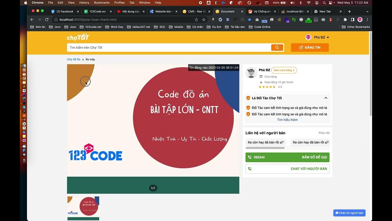 [Seri web rao vặt] - Show album ảnh chi tiết sản phẩm - 123code.net - YouTube