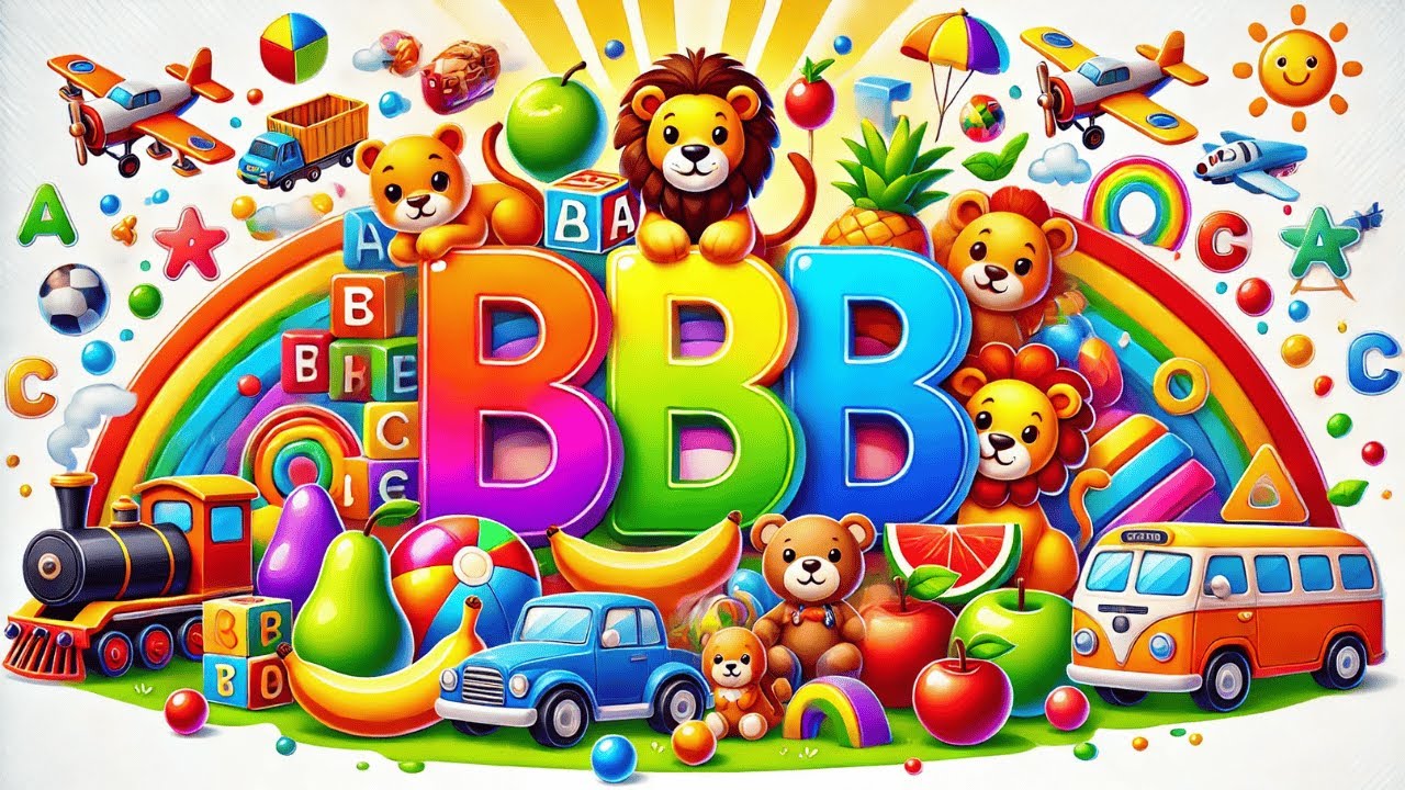 Explore the Alphabet with Colors and Fun Objects – Learning with Fruits ...
