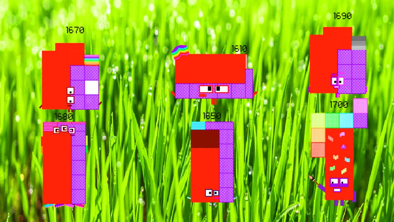 Numberblocks Band Retro But 1600's - YouTube