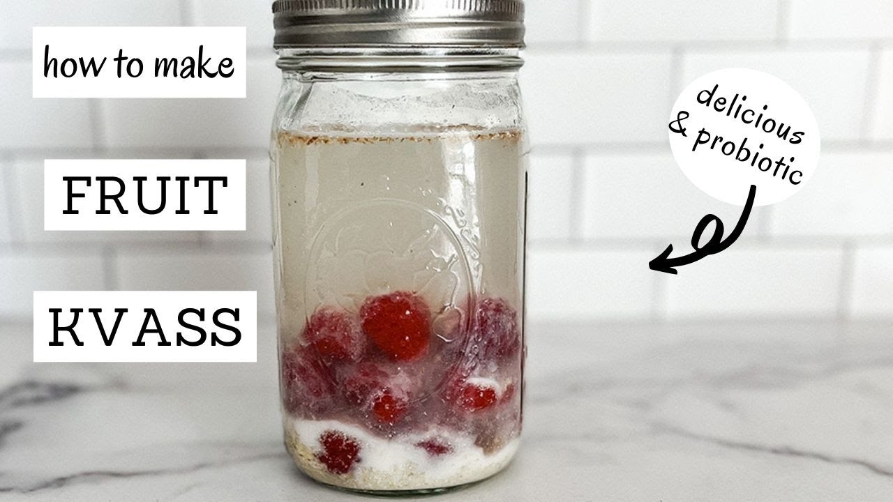 Easy Fermented Drinks: Fruit Kvass Recipe | Bumblebee Apothecary - YouTube