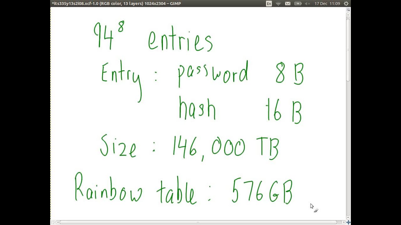 Passwords, Hashes and Salt (ITS335, Lecture 8, 2013) - YouTube
