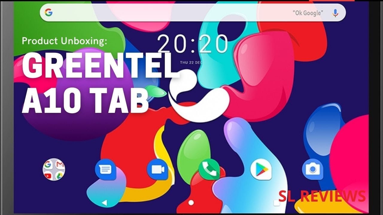 Greentel A 10 Tab Unboxing - YouTube