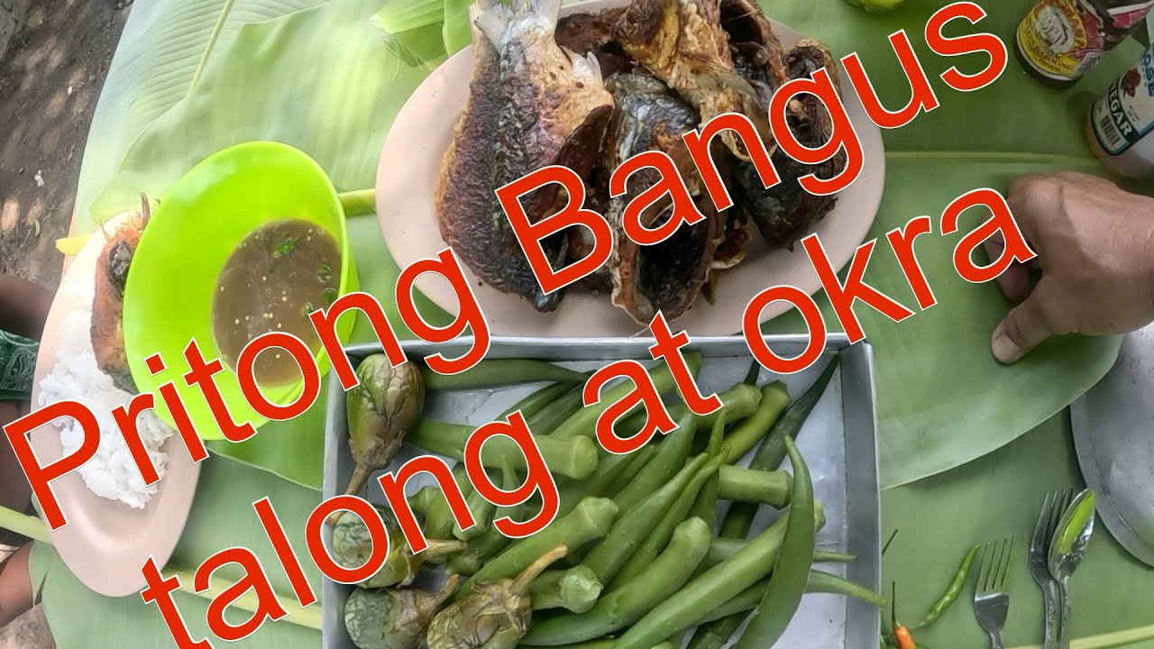 Episode 55: Pritong Bangus plus steamed na talong at okra/6 span tapos ...
