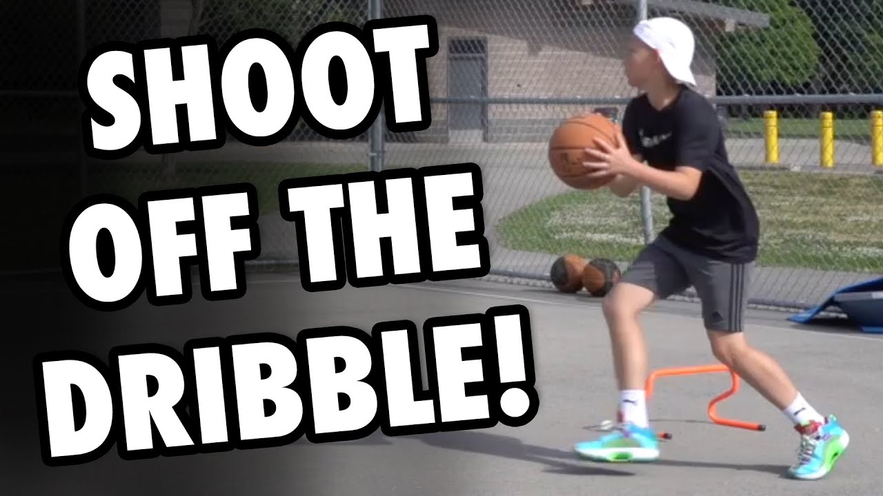 SHOOT OFF THE DRIBBLE! Basketball Shooting Drills Training Session ...