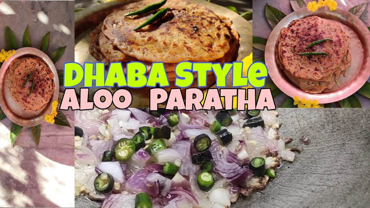 Dhaba Style Aloo Paratha Recipe | Indian Recipe | Rajoshree Chowdhury ...