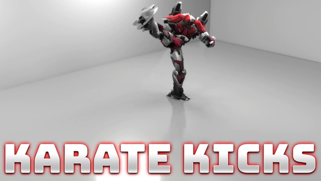 Karate Kick animation using VR (tutorial) - YouTube