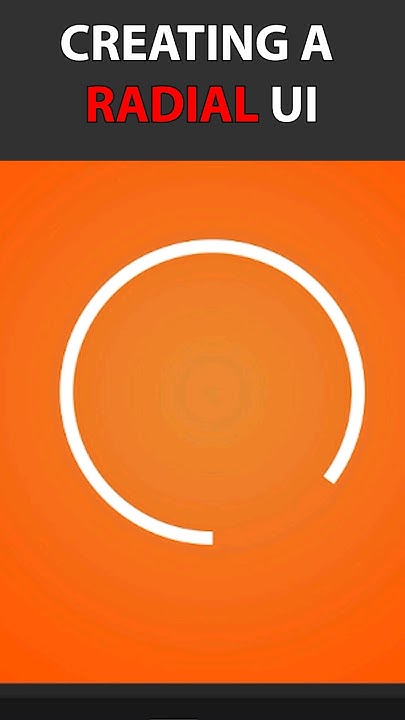 Super Easy Radial UI In Unity #speedtutor #unity #gamedev - YouTube