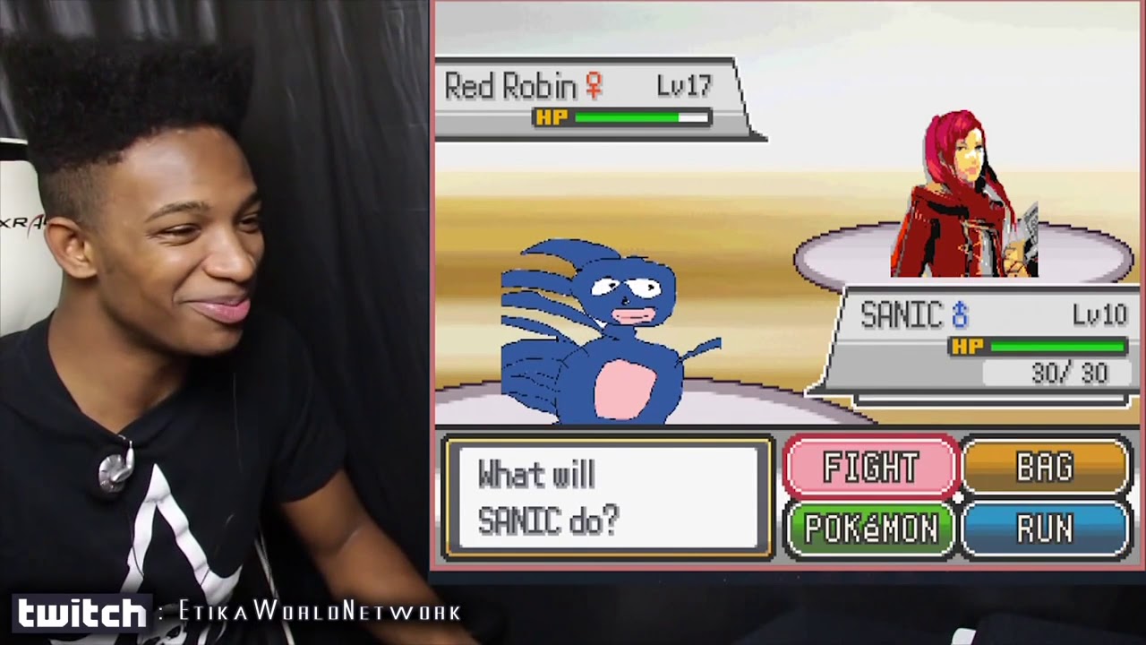 "ETIKA" Pokemon Etika Version Part 2 Episode 2 Red Robin and SANIC Jump ...