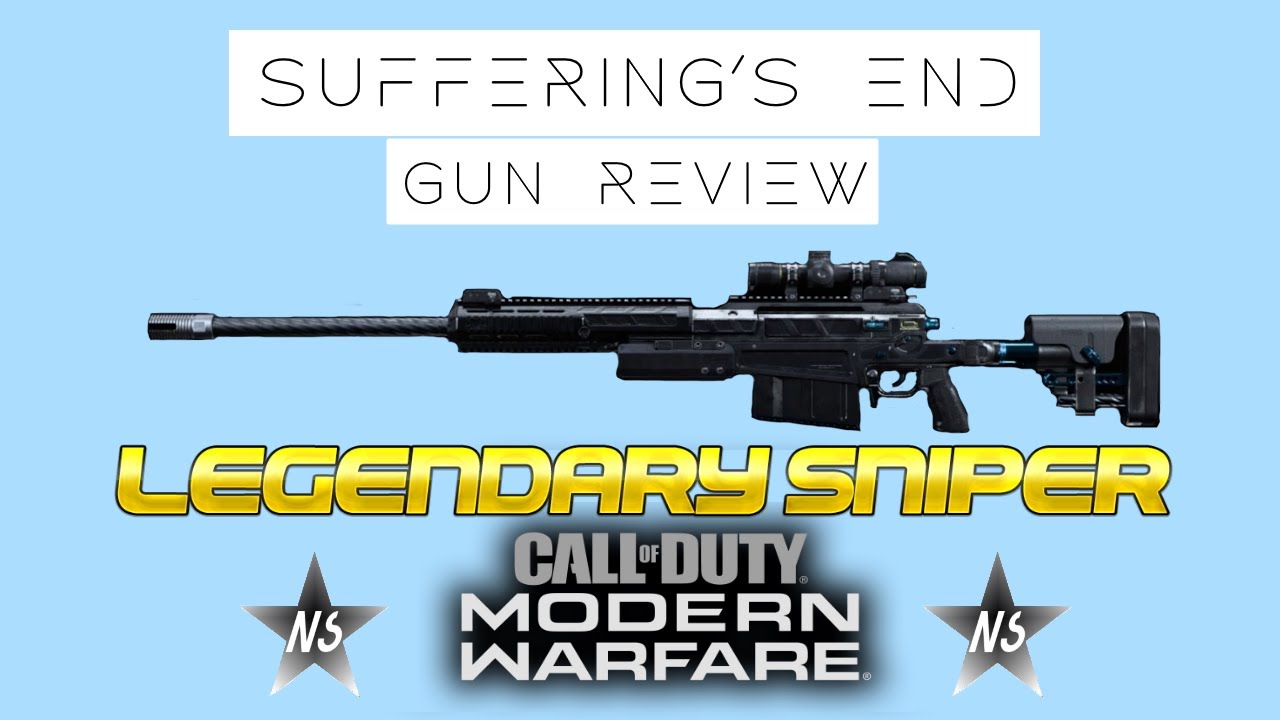 LEGENDARY SNIPER 'SUFFERING'S END' GUN REVIEW - Call of Duty: Modern ...