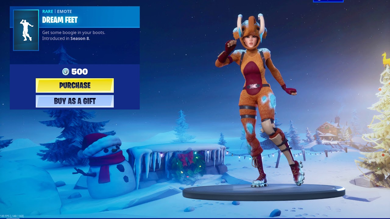 Dream Feet - Fortnite Emote - YouTube