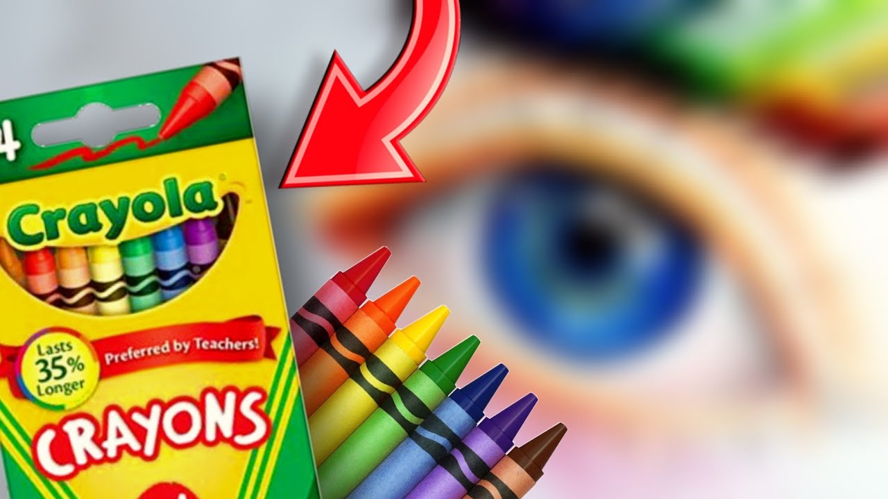 Attempting to do realistic art with CRAYONS - YouTube
