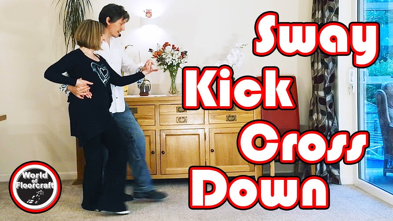 Intermediate Modern Jive - Sway Kick Cross Down - YouTube