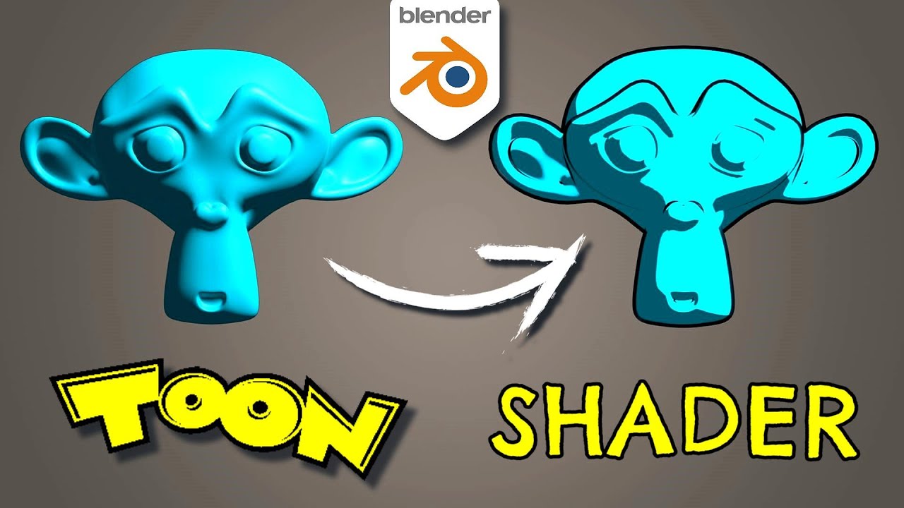 How to make a 3D model and Character look Cartoon in Blender Eevee 4.0 ...