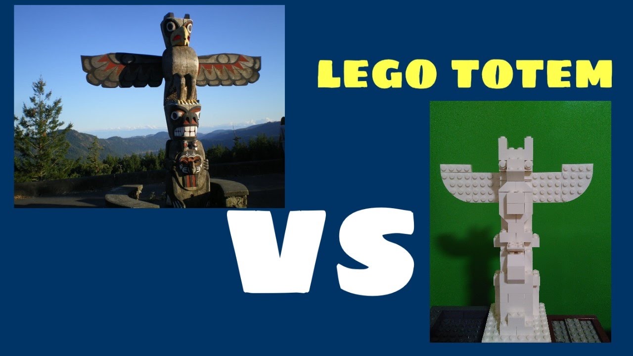 Lego totem pole 樂高圖騰 - YouTube