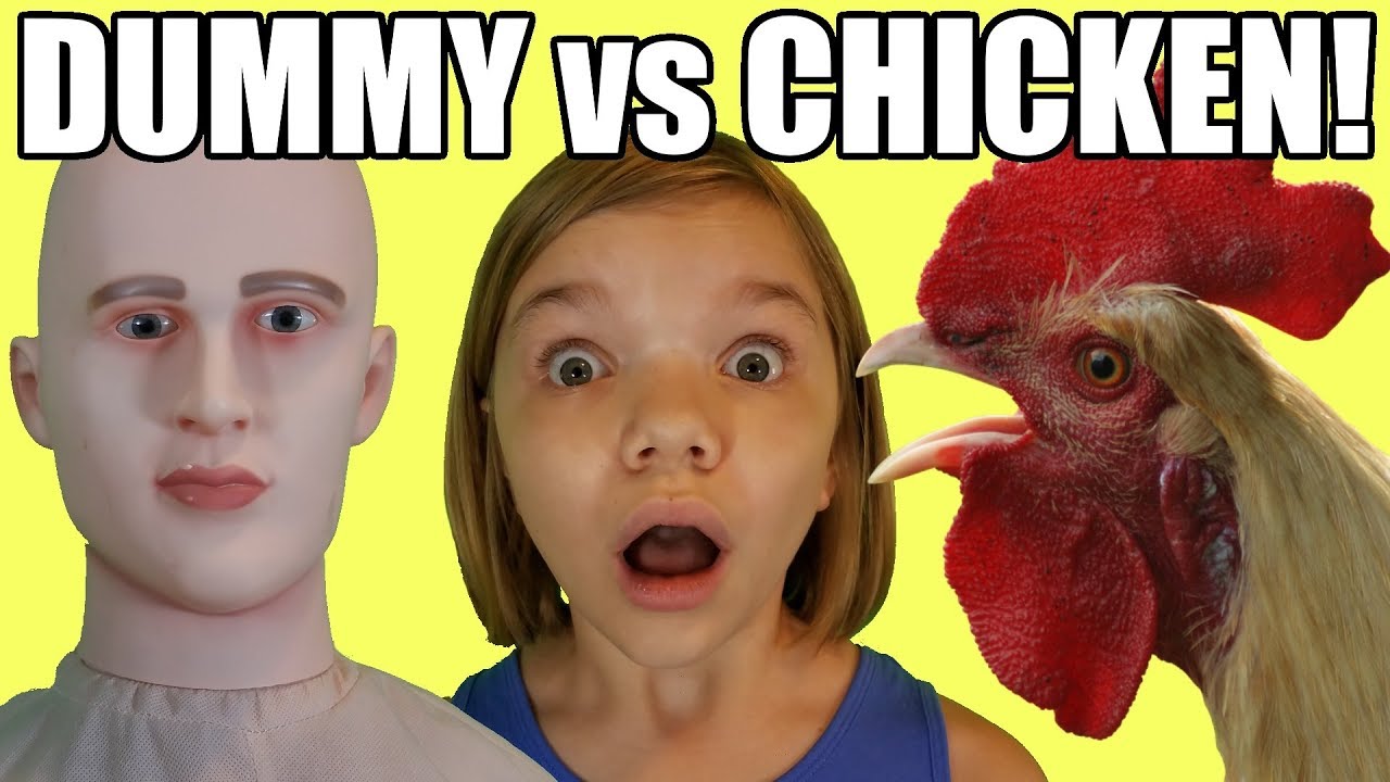 Dummy vs. Chicken! The Ultimate Showdown - YouTube