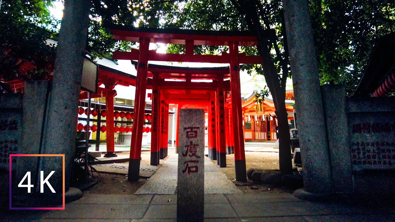 【4K】Tokyo Walk・Take a walk to a shrine a little far from Shibuya ...