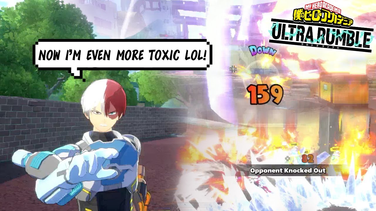 Tech Todoroki’s Buff IS PERFECT! 9 KO’S! My Hero Ultra Rumble - YouTube