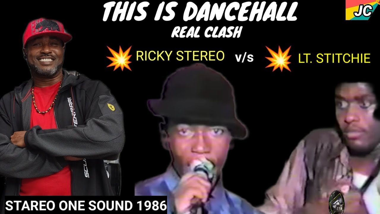 REAL JAMAICAN DANCEHALL DJ CLASH. Rickey Stereo and Lt Stitchie. - YouTube