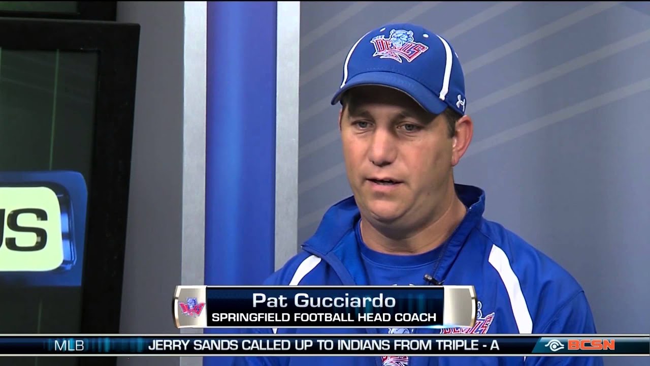 Football Focus with Springfield Coach Pat Gucciardo - YouTube
