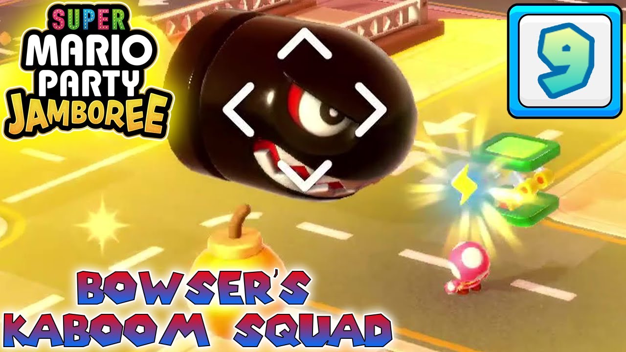 Super Mario Party Jamboree - Game 9: Bowser's Kaboom Squad (Worldwide ...