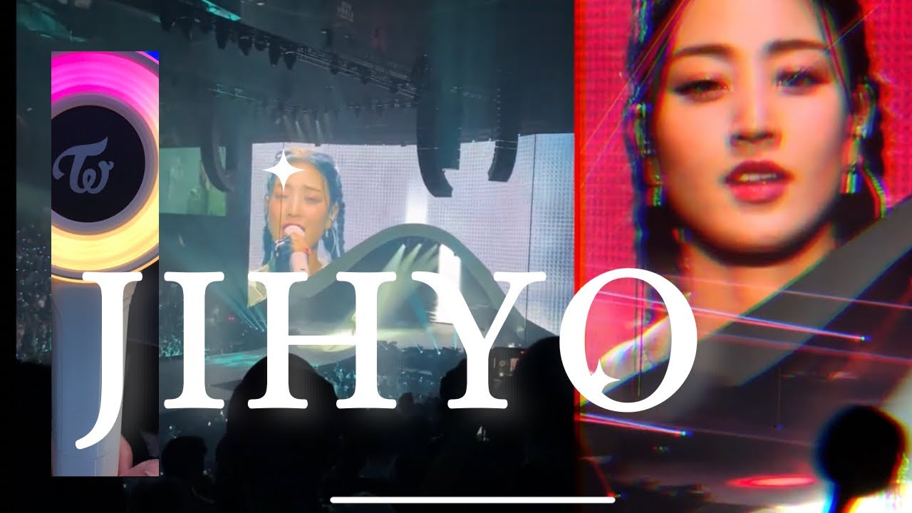 TWICE JIHYO LIVE New Song "Nightmare" Solo Stage Toronto #kpop #twice # ...