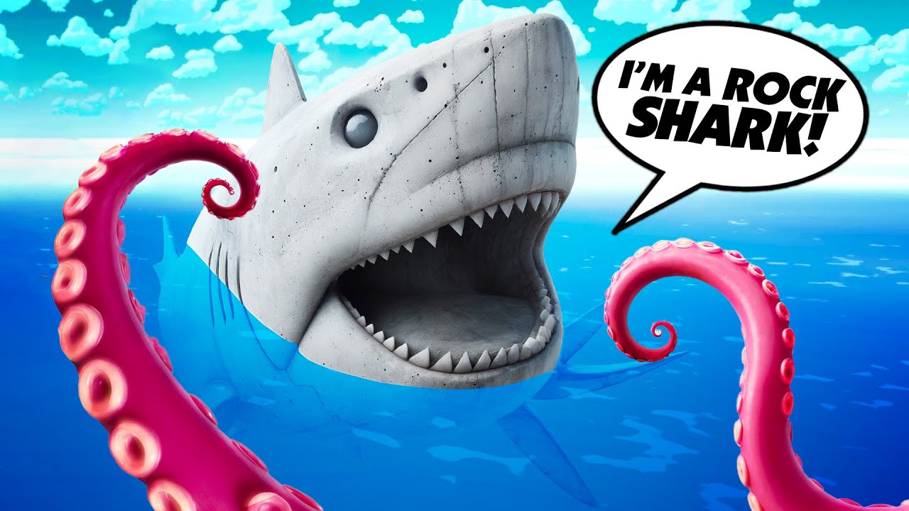 Giant SEA Monster Finds a ROCK SHARK in VR! - Tentacular VR - YouTube