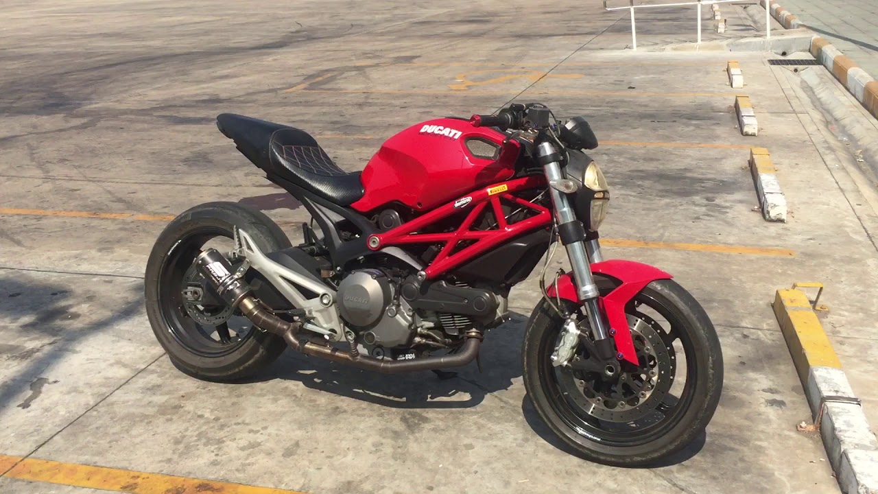 Ducati Monster 795 รอบเดินเบา - YouTube