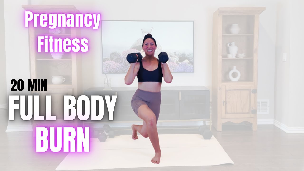 20-Min Full Body BURN | Safe All Trimesters (Strong, Toned & Energized ...