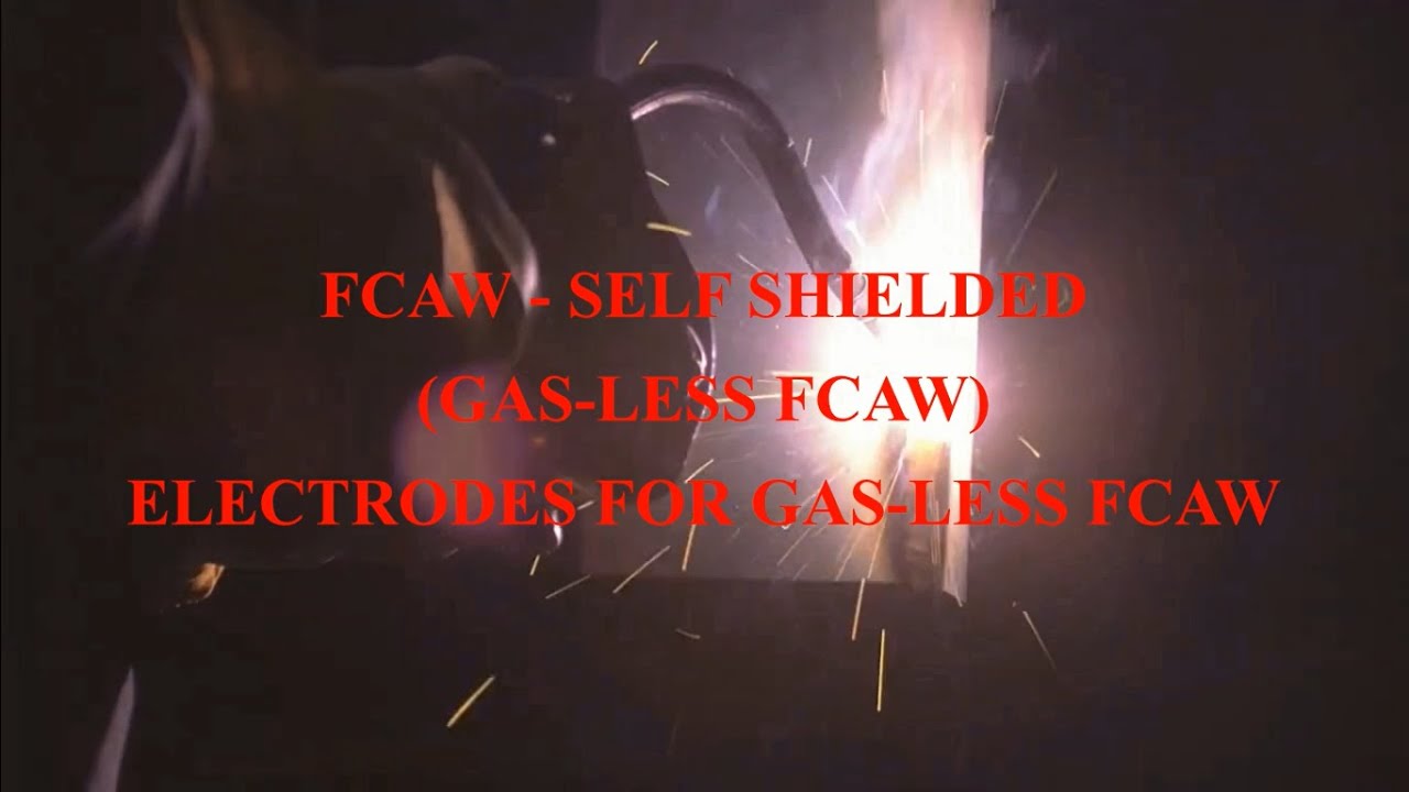 HOW TO FCAW without GAS (FCAW - PART 3) - YouTube