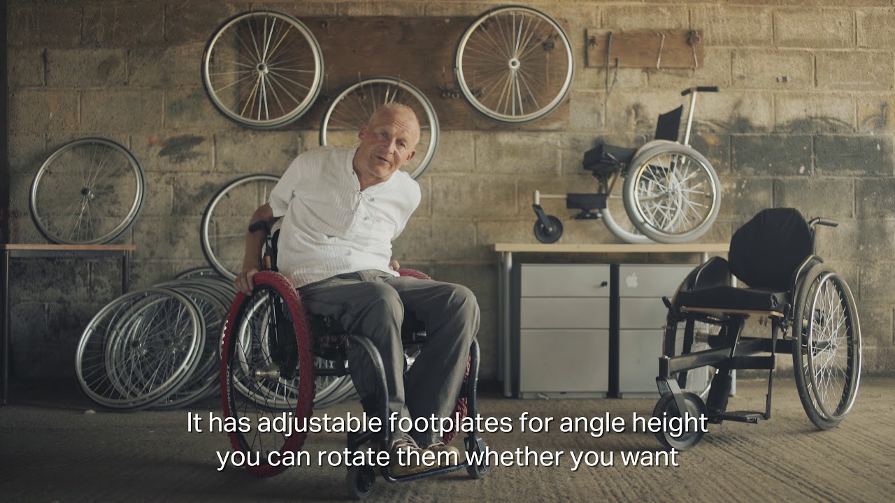 The story behind Motivation's Rough Terrain wheelchair - YouTube