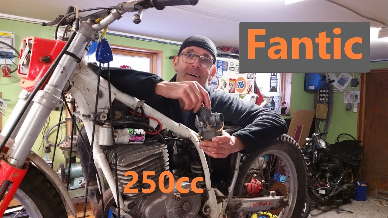 Fantic motor 307 trial enduro 250cc, Del 3 - YouTube