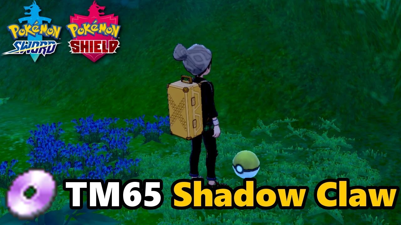 Pokémon Sword and Shield - TM65 Shadow Claw Location | Where To Find ...