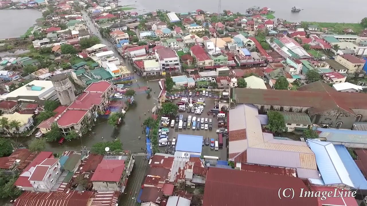 Macabebe Aerial Shot on Macabebe Town Proper - YouTube