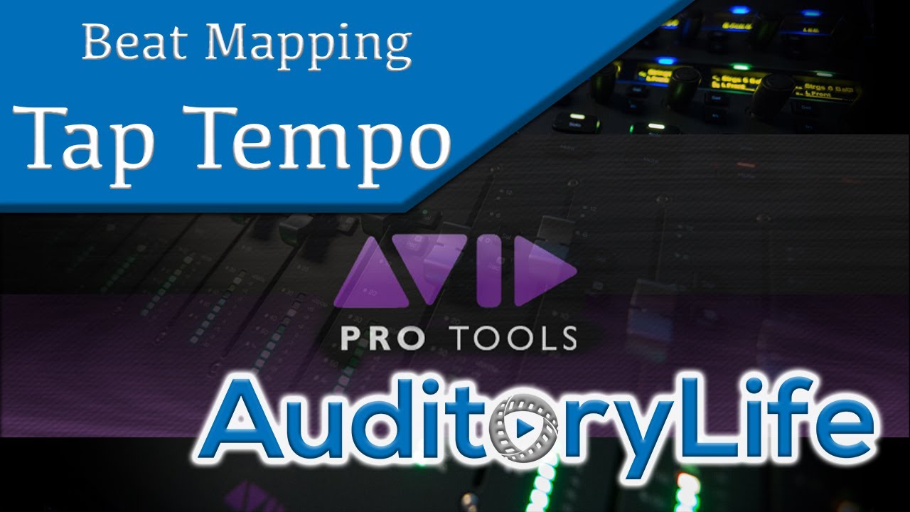 Pro Tools Tutorial - Beat Mapping using Tap Tempo - YouTube