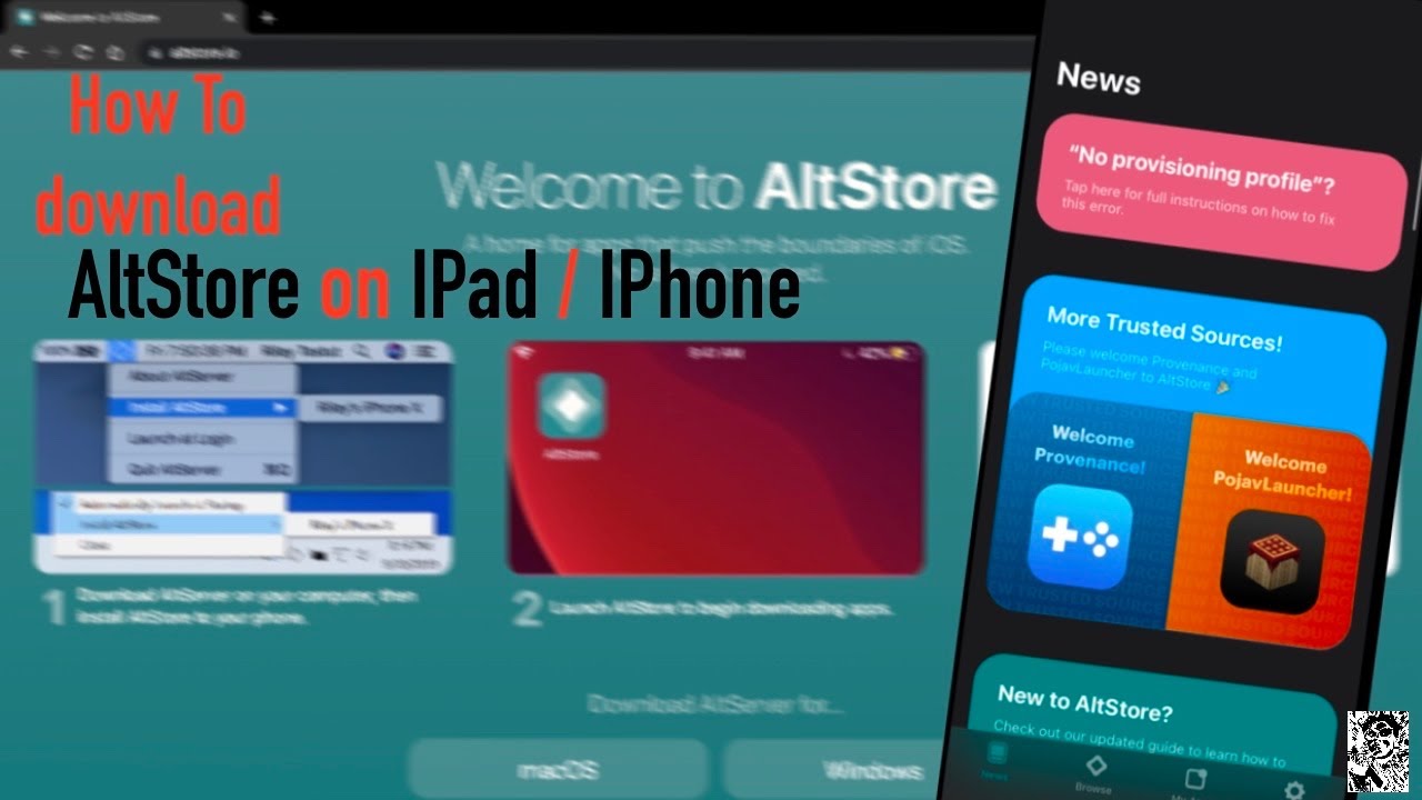 How to download AltStore for FREE on IPad/IPhone - Come Scaricare ...