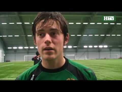 HTV: Robin Tranberg taggad för match - YouTube