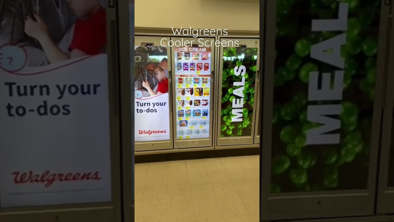 Walgreens Digital Coolers - YouTube