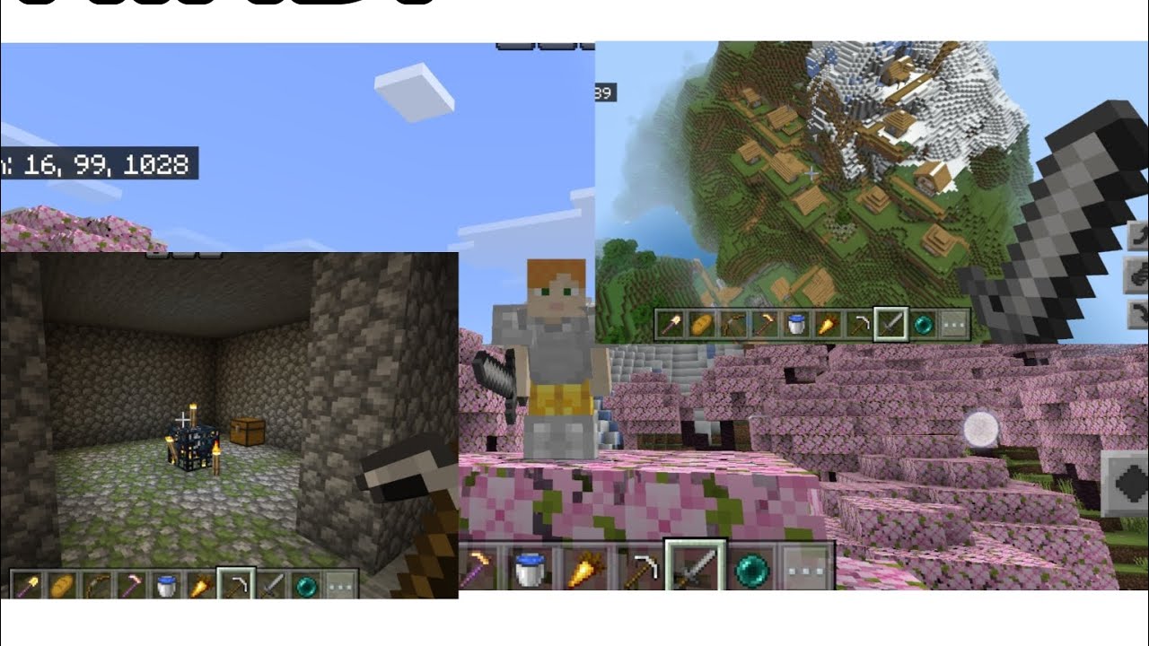 MINECRAFT SURVIVAL SERIES #1. enjoy the series #gaming #herobrinesmp # ...