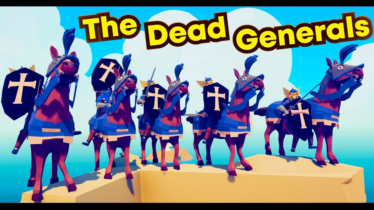 TABS Mod 5 The Dead Generals vs Units - YouTube