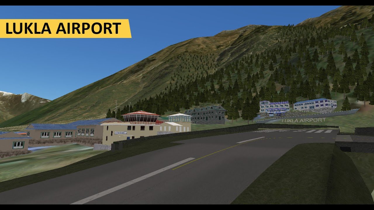 UFS - Uni Flight Simulator || Lukla (VNLK) Airport - YouTube