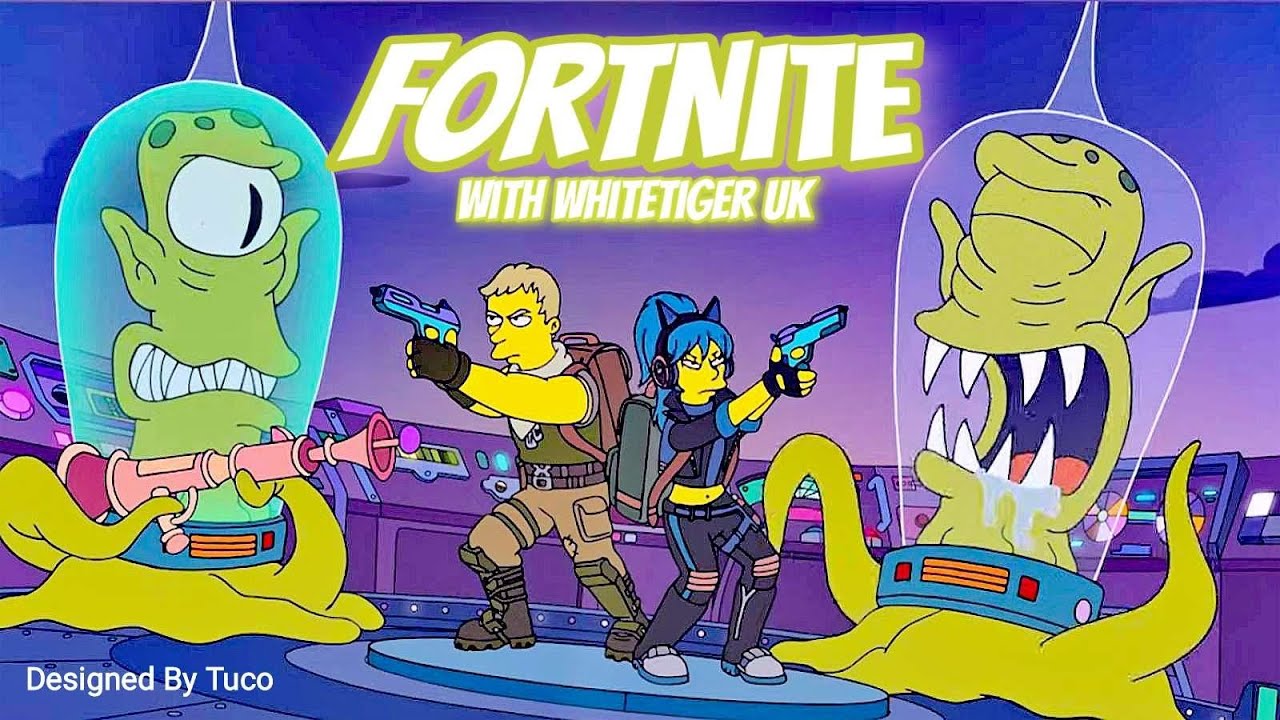 fortnite simpsons battle royale and creative Gameplay - YouTube