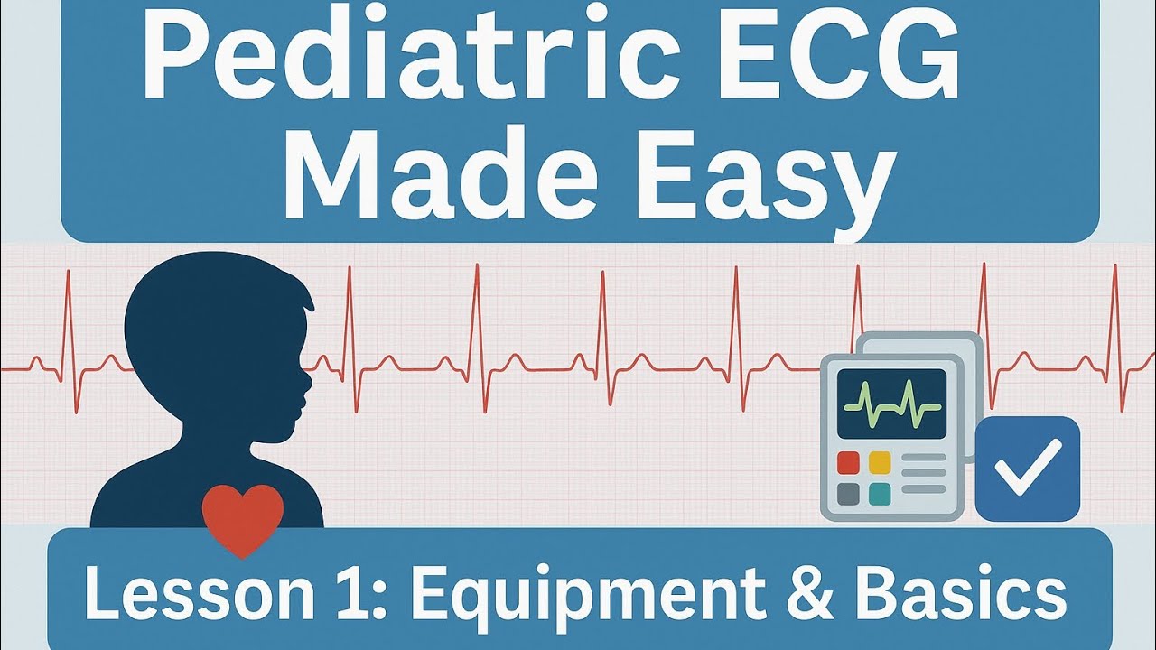 Pediatric ECG Made Easy: Lesson 1 – Basics, Equipment & Lead Placement ...