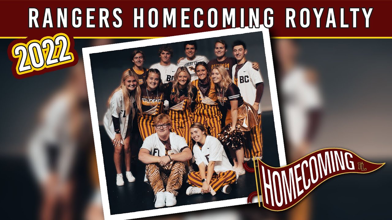 Rangers Homecoming Royalty 2022 - YouTube