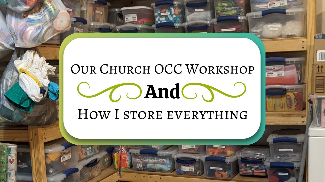 Our OCC Church Workshop and How I Store Everything - YouTube
