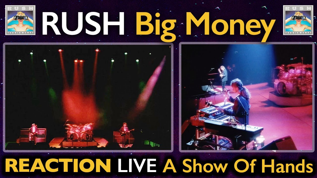 Brothers REACT to RUSH: The Big Money LIVE (A Show Of Hands) from 2023 ...