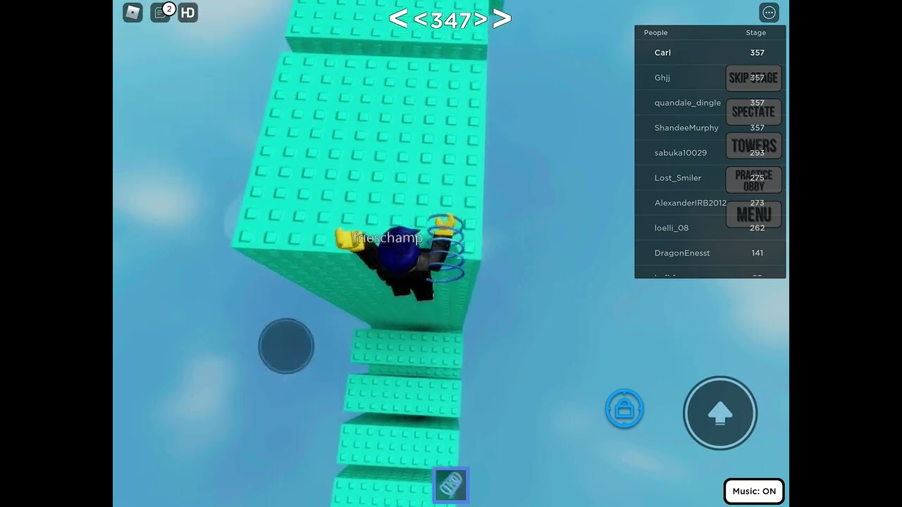 Sea’s Difficulty Chart Obby - Deadly Difficulty Stages - YouTube